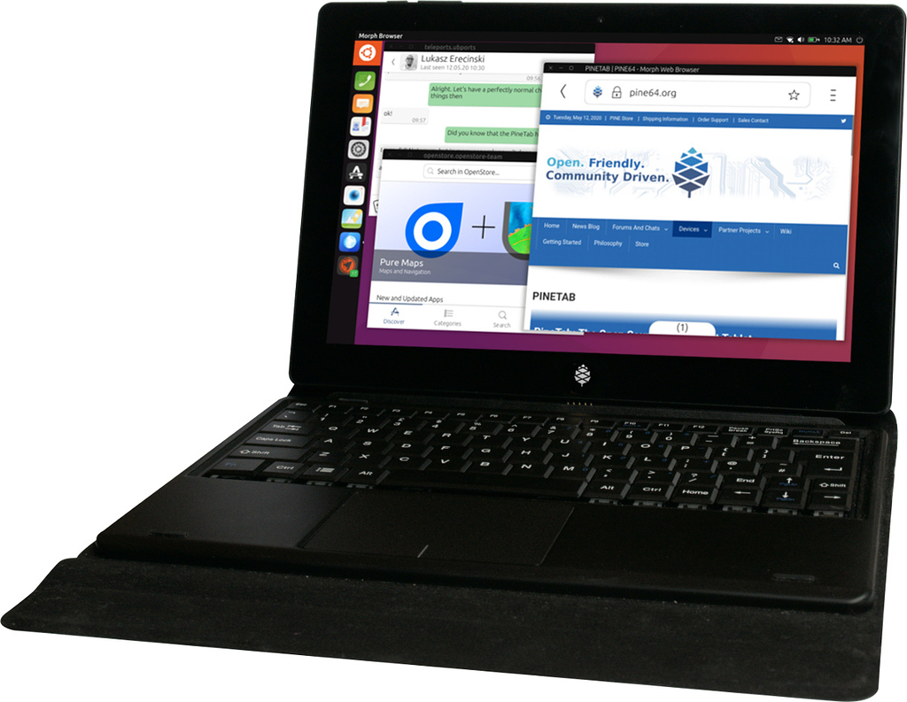 Manjaro ARM Alpha2 with Phosh (PineTab) - ARM Releases - Manjaro Linux ...