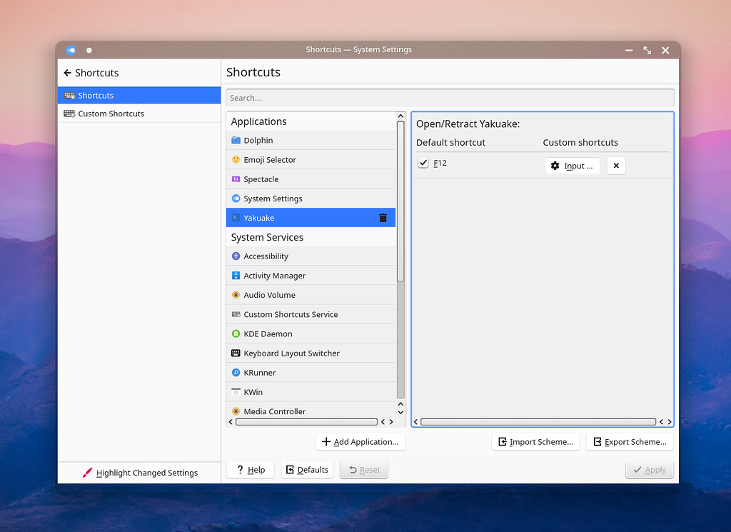 Shortcut input fails - KDE Plasma - Manjaro Linux Forum