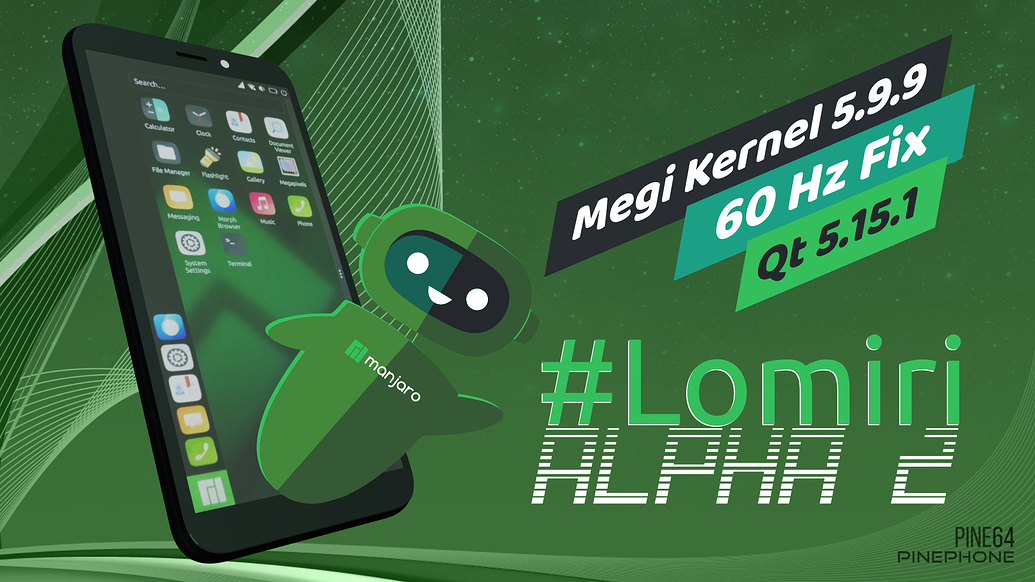 Manjaro ARM Alpha2 with Lomiri (PinePhone) - Releases - Manjaro Linux Forum