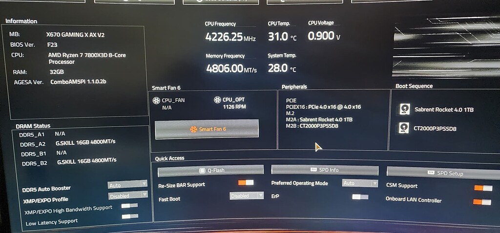 Updated motherboard and gpu. not booting - Support - Manjaro Linux Forum