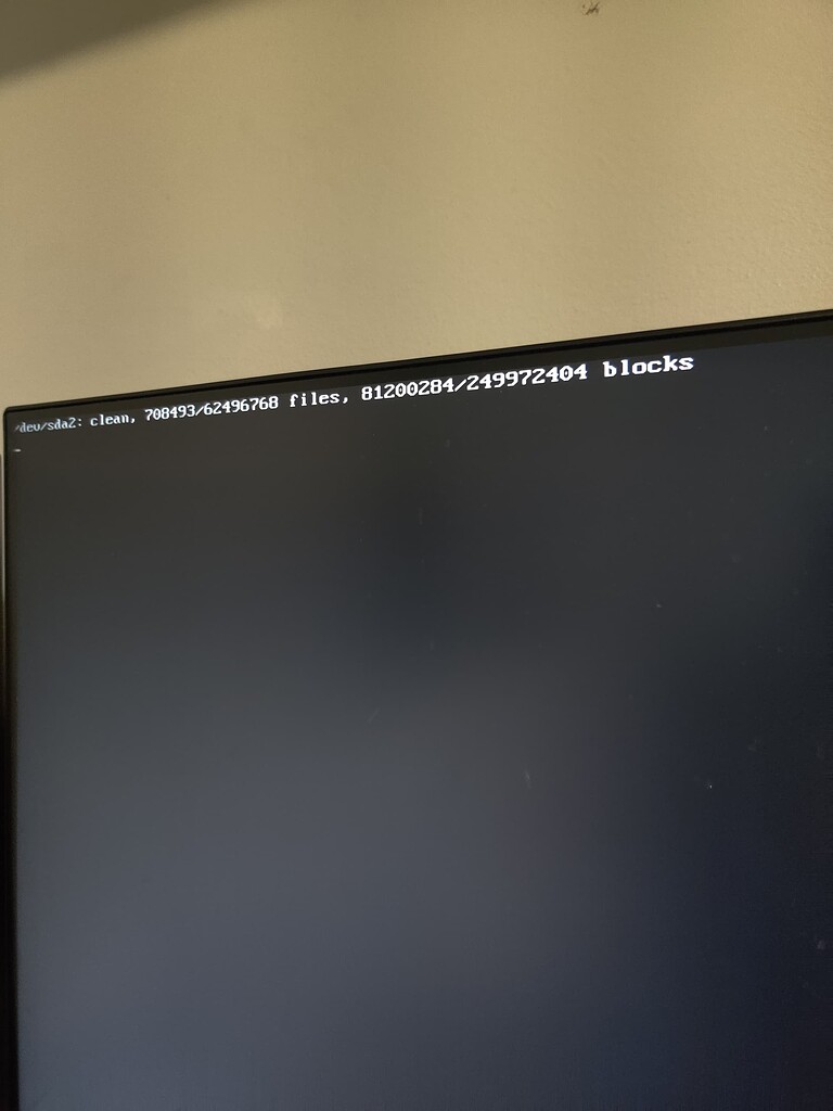 5.16 Kernel Stuck At Boot - Support - Manjaro Linux Forum