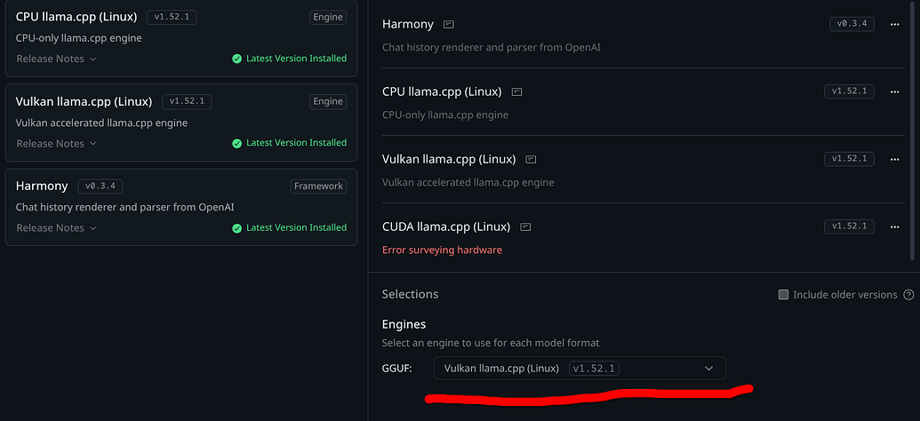 LM Studio does not detect GPU - AUR - Manjaro Linux Forum