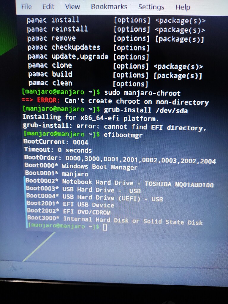 Can we change the boot order? - Support - Manjaro Linux Forum