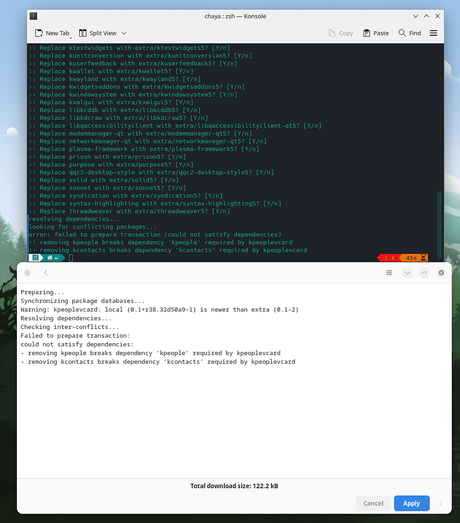 I Cant Update Manjaro Via Command Line Or Gui Support Manjaro Linux Forum