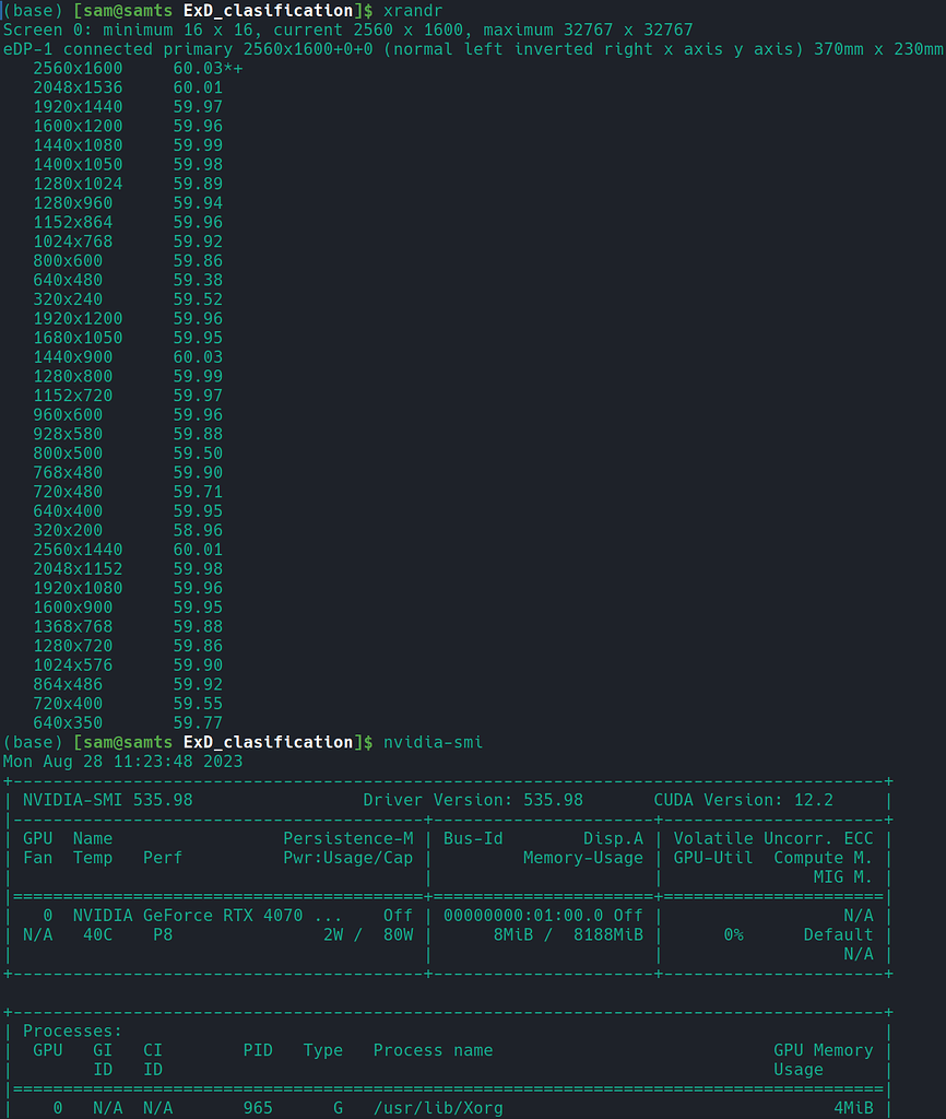 Second Screen is not detected - Graphics & Display - Manjaro Linux Forum