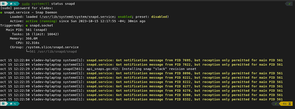 Some snap apps do not open - Snap/Flatpak - Manjaro Linux Forum