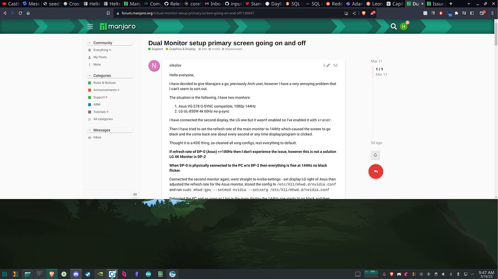 Desktop resolution changes but apps act as though different resolution - Graphics & Display ...