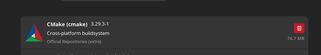Modulenotfounderror No Module Named Cmake Aur Manjaro Linux Forum