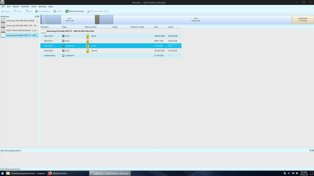 Looking For Advise To Extend My Swap Partition While Reducing Root Partition When Possible 