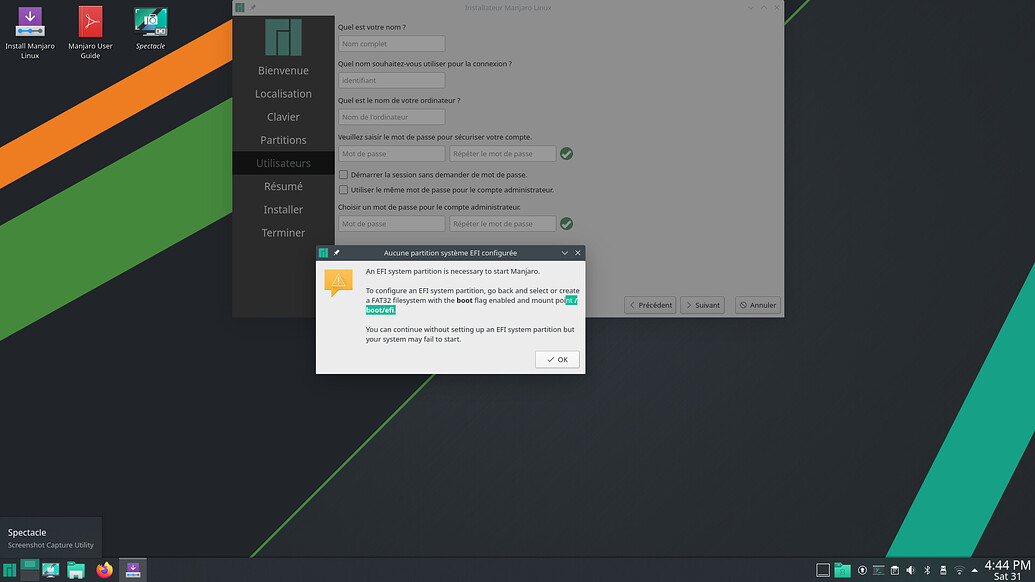 Dual Boot With Install On 2 Disk Sdd Win10 Hdd Manjaro