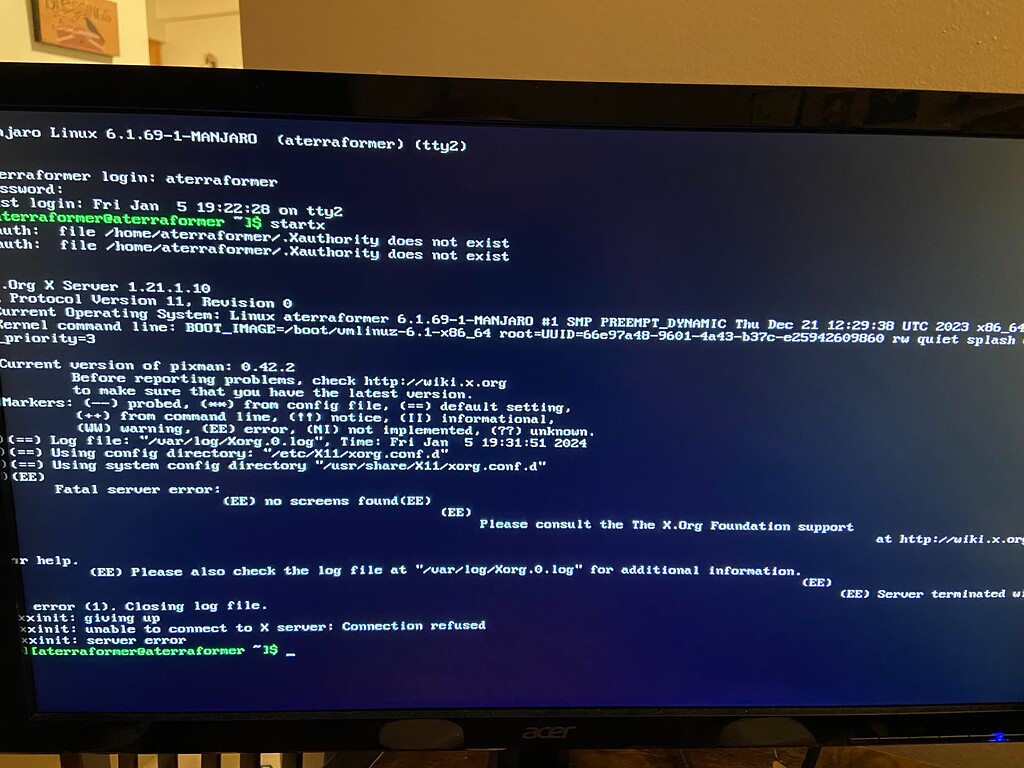 Extremely weird issue involving RTX 3060 - Graphics & Display - Manjaro Linux Forum