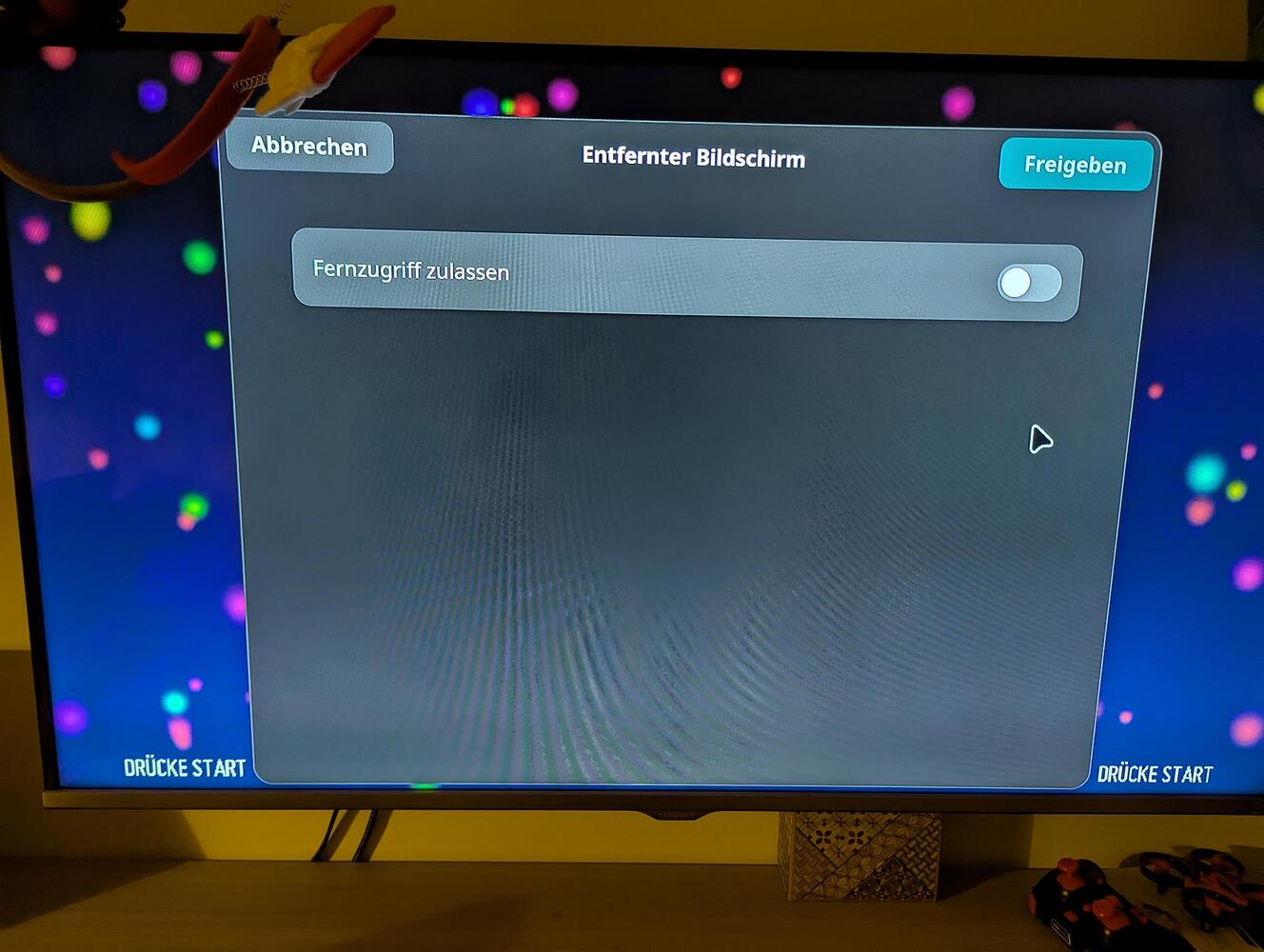 Gnome "Entfernter Bildschirm" dialog pops up - Deutsch - Manjaro Linux ...