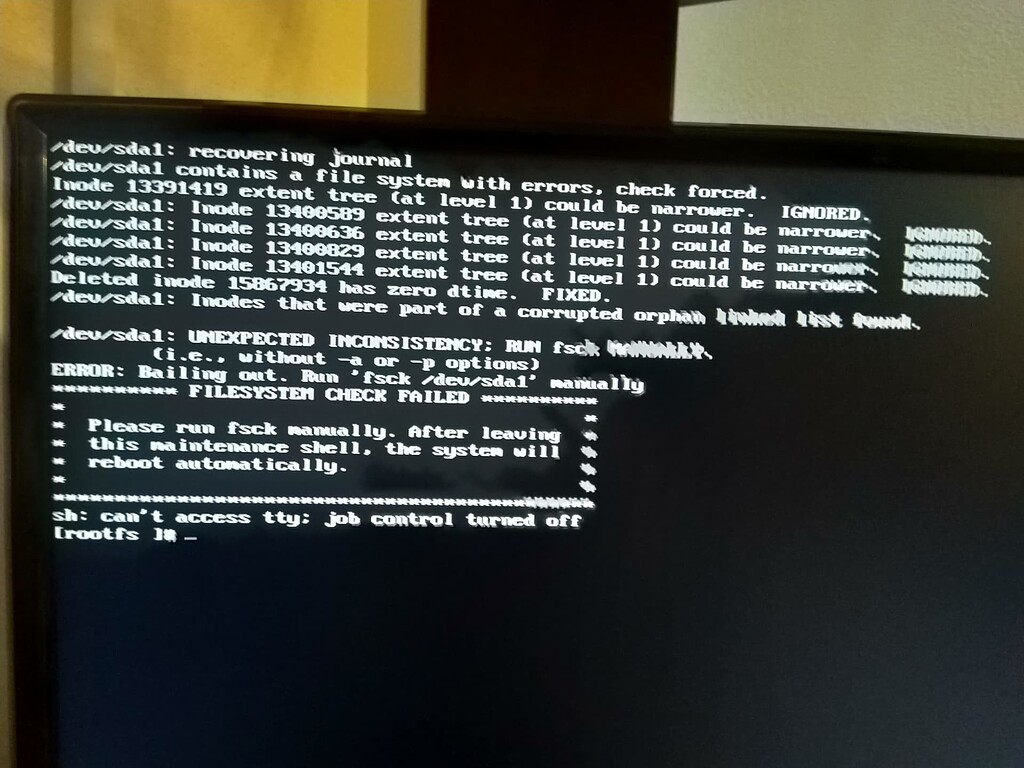 Config files not writable and filesystem damage - Support - Manjaro ... Config files not writable and filesystem damage - Support - Manjaro ...