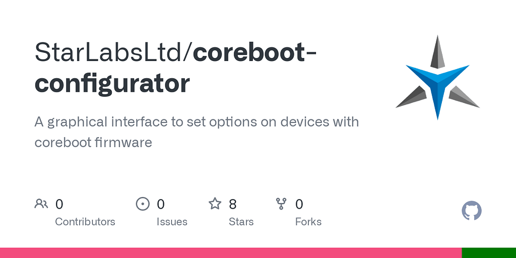 Coreboot-configurator - Software & Applications - Manjaro Linux Forum