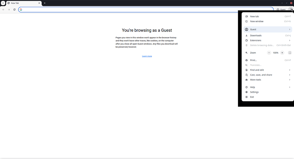 Black boxes behind drop down menu in chromium based browsers (e.g ...