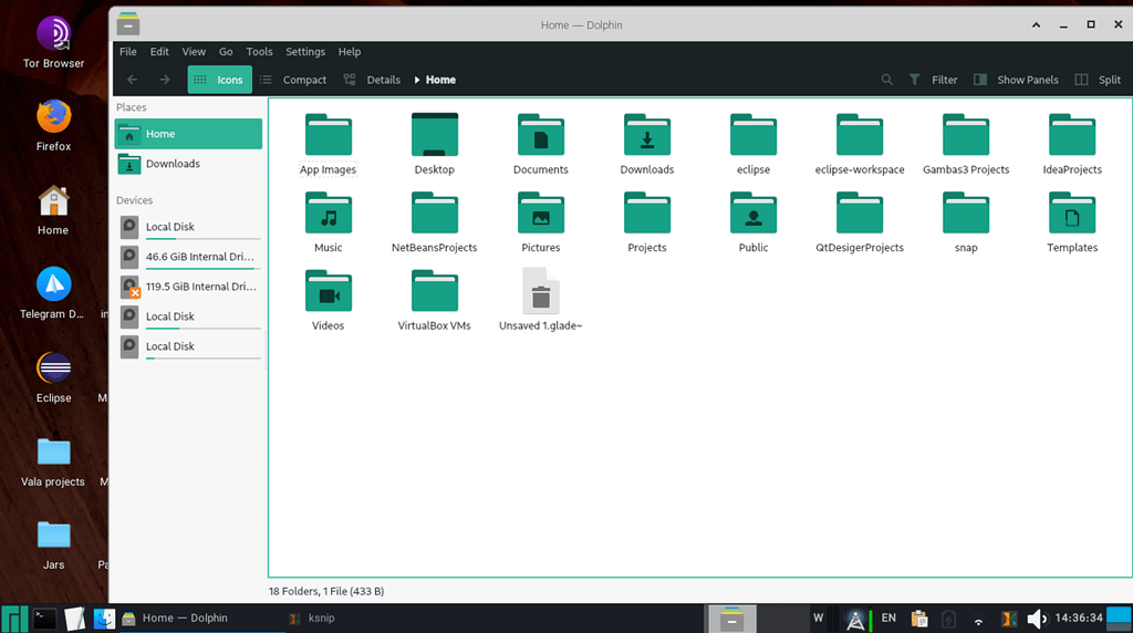 Problem with dolphin icon - Software & Applications - Manjaro Linux Forum
