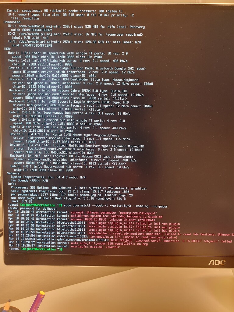 Boot issues, tty accessible - Support - Manjaro Linux Forum