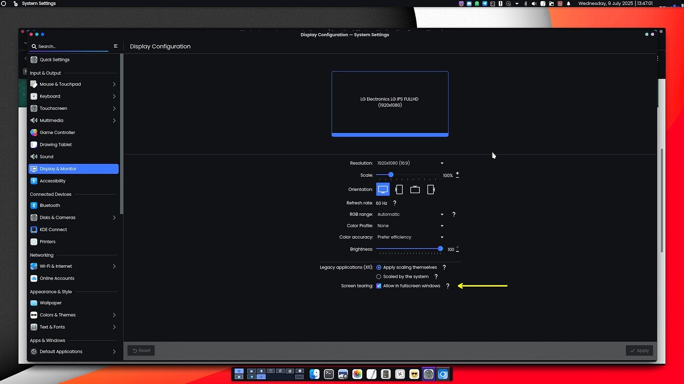 Wayland vsync does not work - Graphics & Display - Manjaro Linux Forum