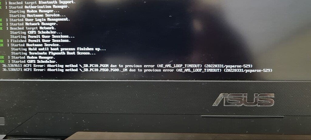 Display bugs when OS is booted with external monitor plugged in ...