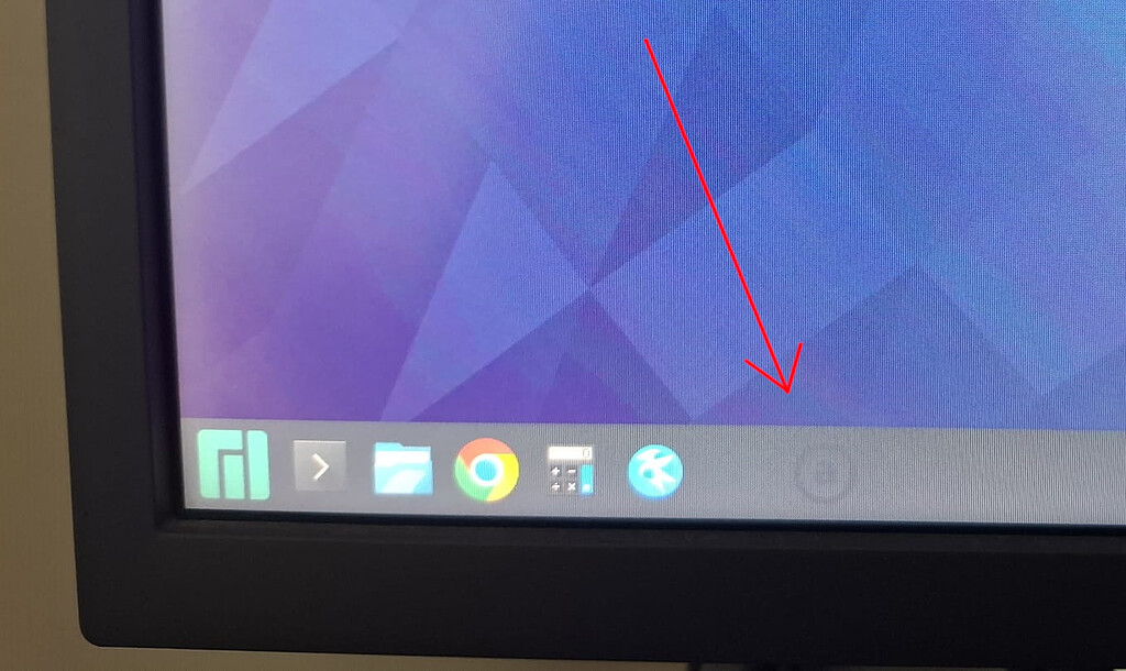 Shadow of an inexistent icon - KDE Plasma - Manjaro Linux Forum
