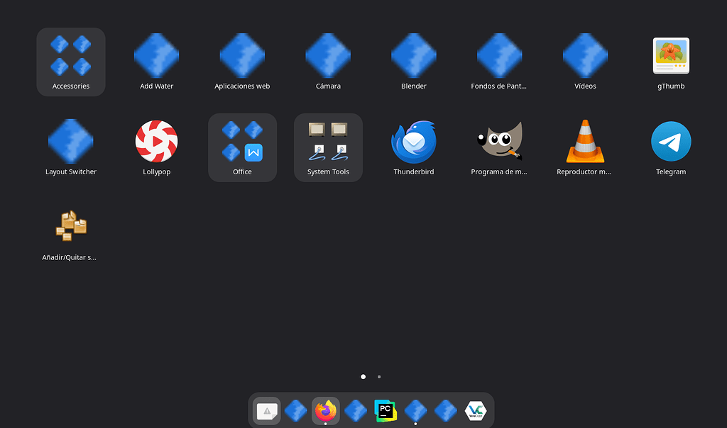 Broke icons environment gnome before update SO - GNOME - Manjaro Linux ...