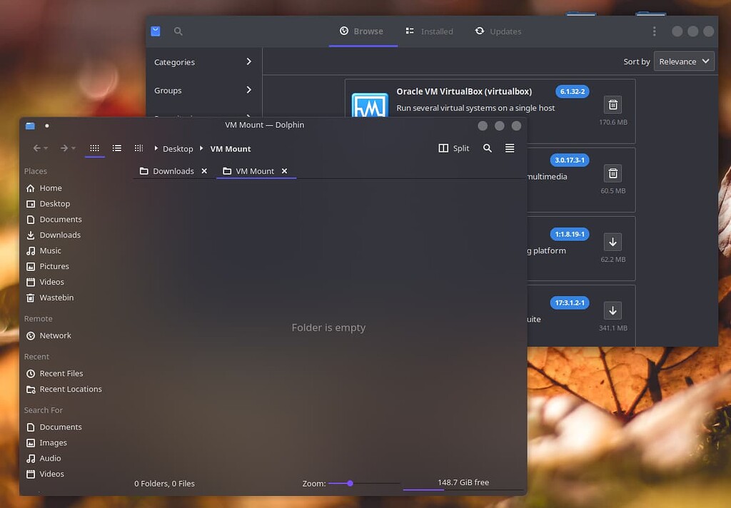 Kvantum Layan theme transparency does not work in full screen windows - KDE Plasma - Manjaro ...