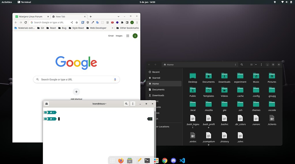 Theme is not applied to the entire system of Manjaro - GNOME - Manjaro ...