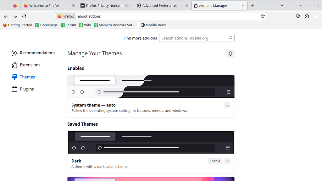 Firefox / Thunderbird: Gnome titlebar in Plasma session - Software & Applications - Manjaro ...