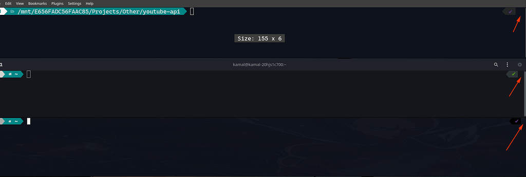 Terminal / Spaces - Software & Applications - Manjaro Linux Forum