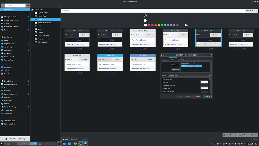 Normal text not visible in Breeze Dark theme, too dark - KDE Plasma - Manjaro Linux Forum