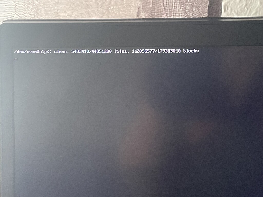 Booting fails after update - Graphics & Display - Manjaro Linux Forum