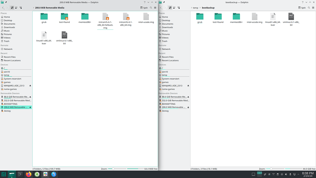 Creating new and bigger /boot partition - Support - Manjaro Linux Forum