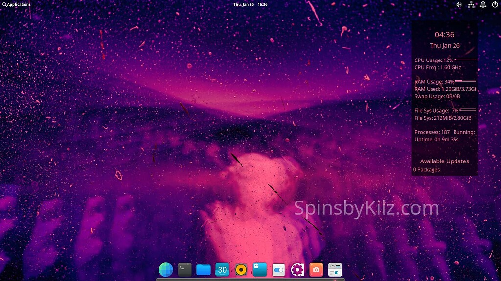 SbK Pantheon 22.0.1 release - SbK Spins - Manjaro Linux Forum