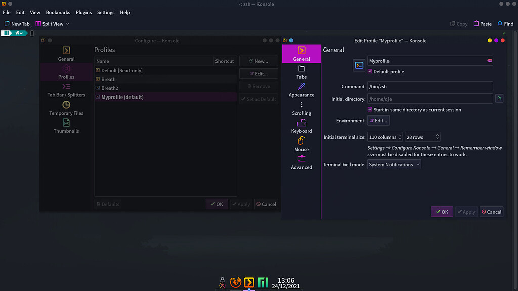 Can't change back Konsole icon - KDE Plasma - Manjaro Linux Forum