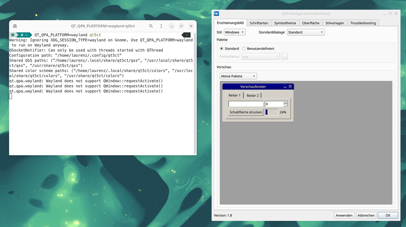 Ugly window decorations for Wayland-native QT applications on Gnome Wayland - GNOME - Manjaro ...