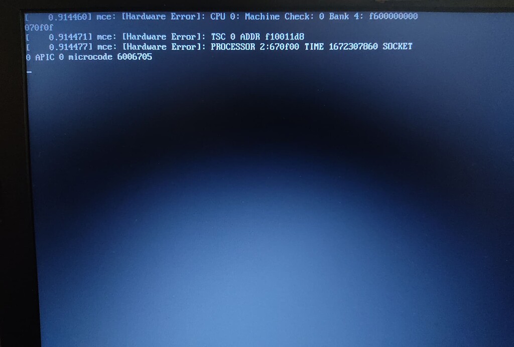 The system does not boot - Support - Manjaro Linux Forum