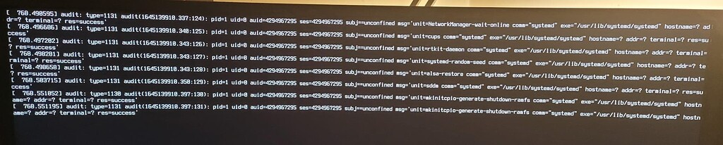 System unresponsive info from TTY - Support - Manjaro Linux Forum