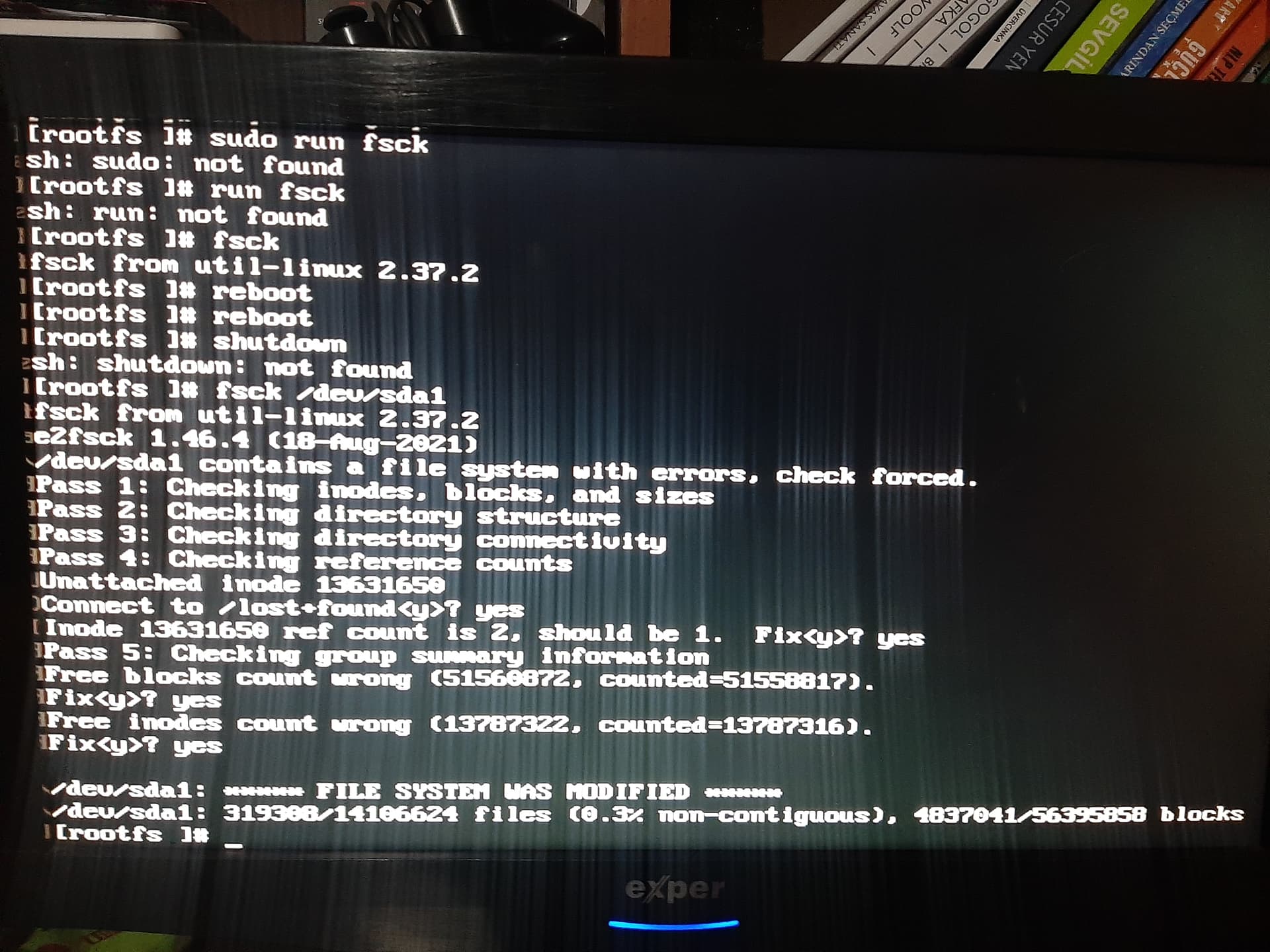  RUN Fsck MANUALLY And What Should I Do After This Support Manjaro Linux Forum