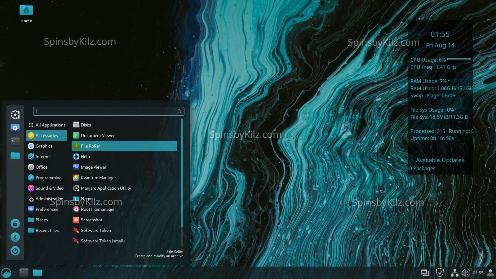SbK Manjaro Cinnamon 825 - SbK Spins - Manjaro Linux Forum