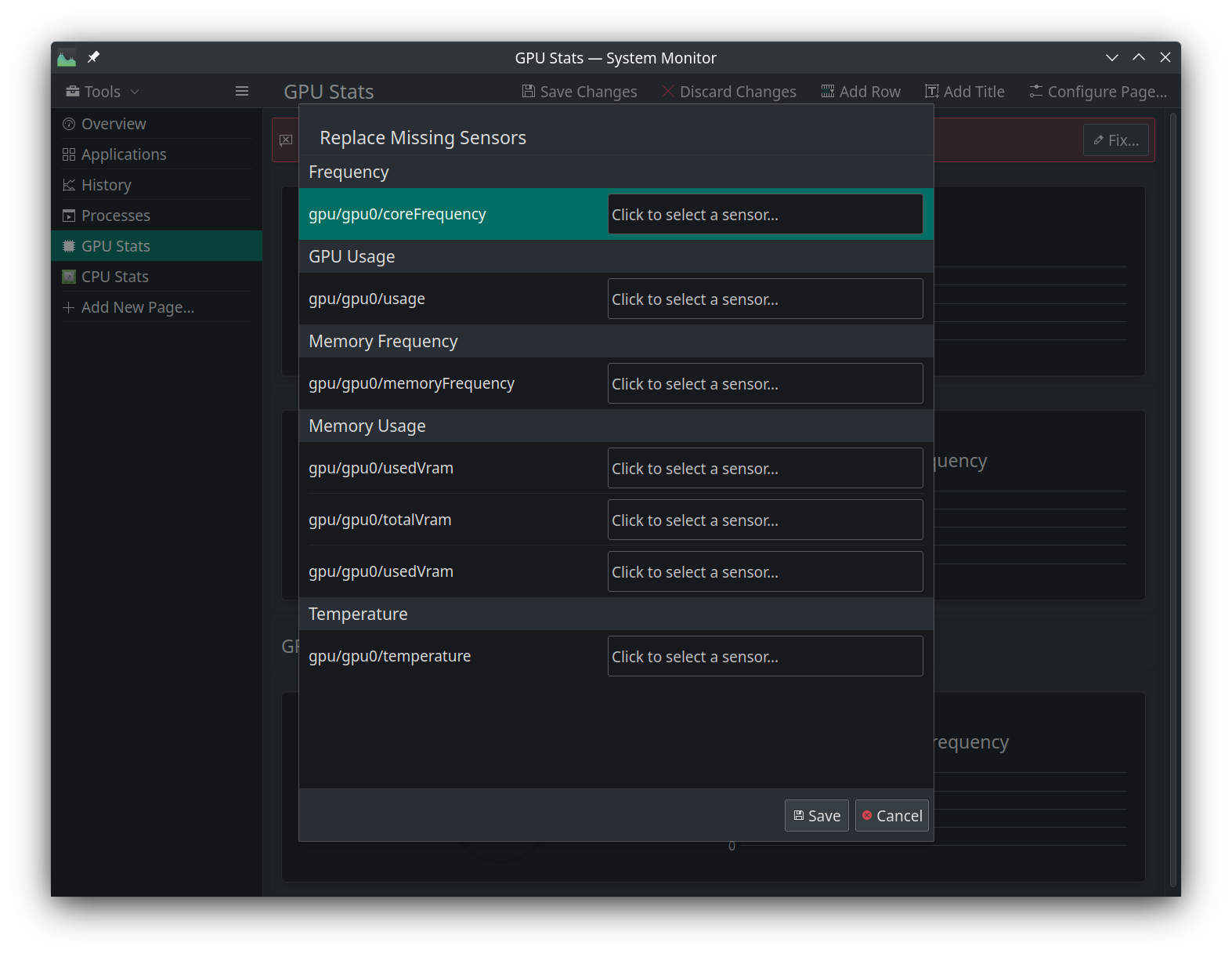 Nvidia GPU Name Changed After Update GPU Sensors Missing Graphics 