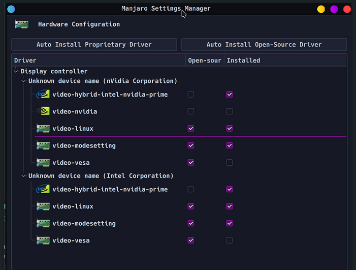 New display, new problems! Black screen or frozen screen - Page 3 - Graphics & Display - Manjaro ...