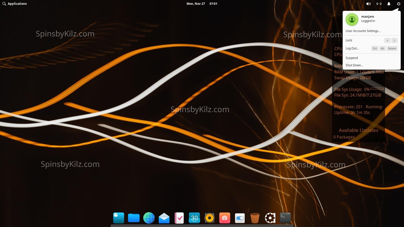 Pantheon 23.1.0 - SbK Spins - Manjaro Linux Forum