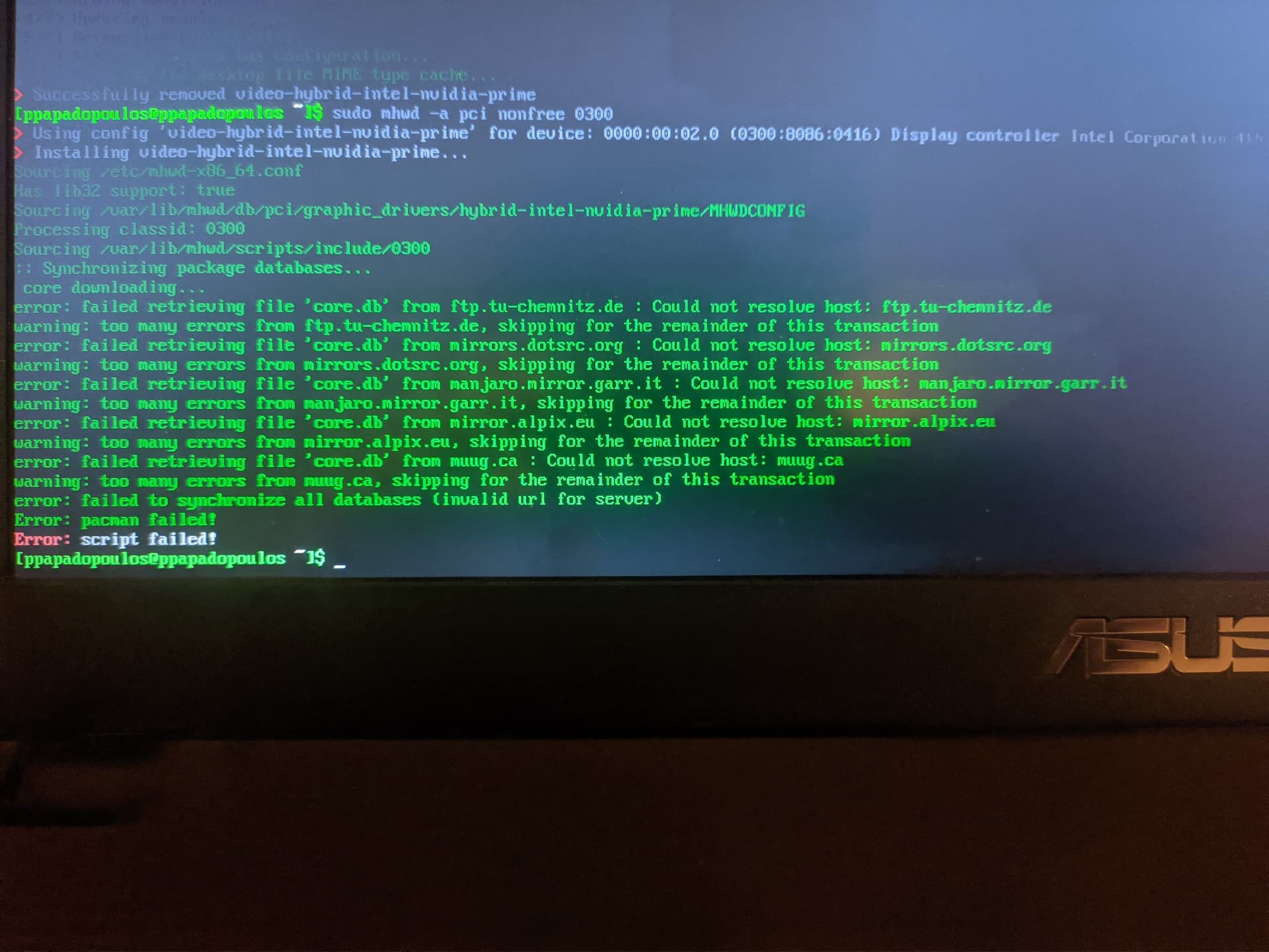 Manjaro KDE not able to boot - Stuck on loading screen - Page 4 - KDE ...