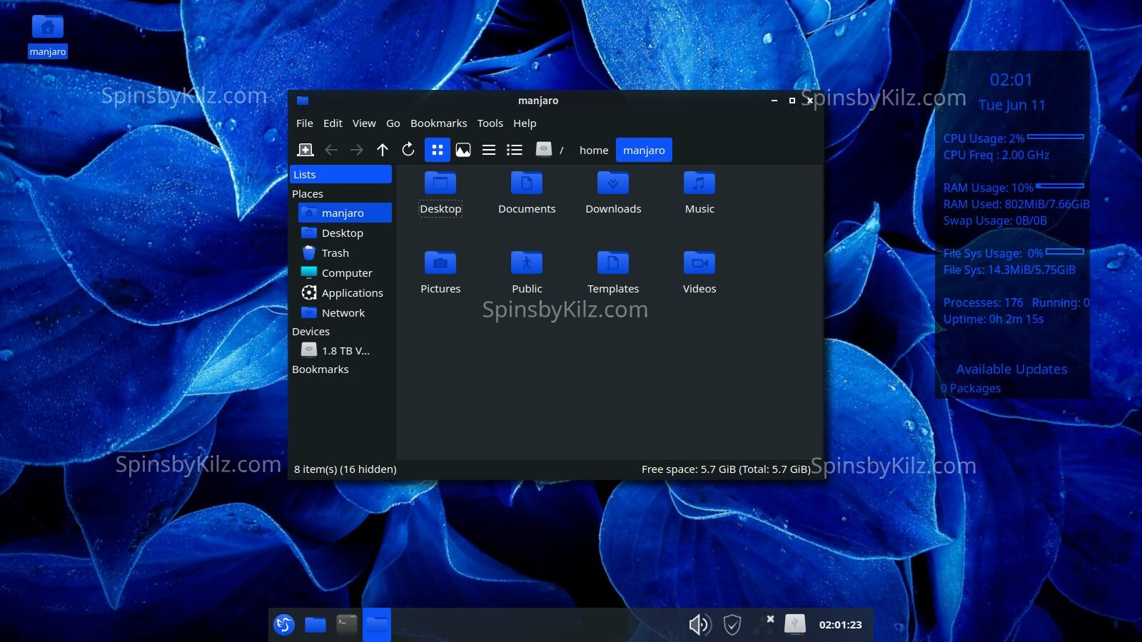 Linux Manjaro Wallpaper