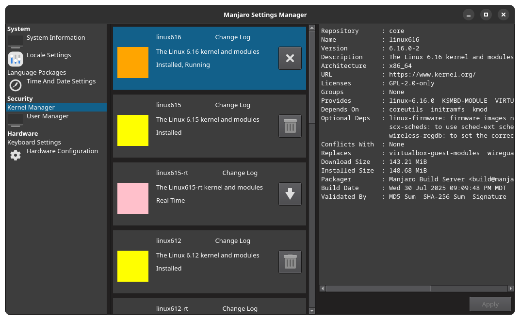 My version of Manjaro Settings Manager; A work in progress - Software - Manjaro Linux Forum